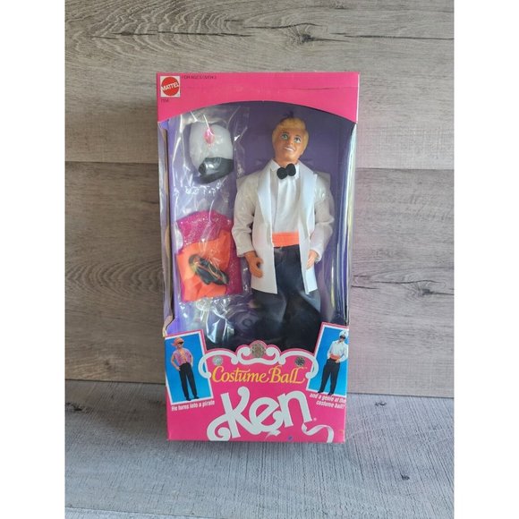 Barbie | Toys | Vintage Barbie Costume Ball Ken Doll 99 Mattel 7154 ...